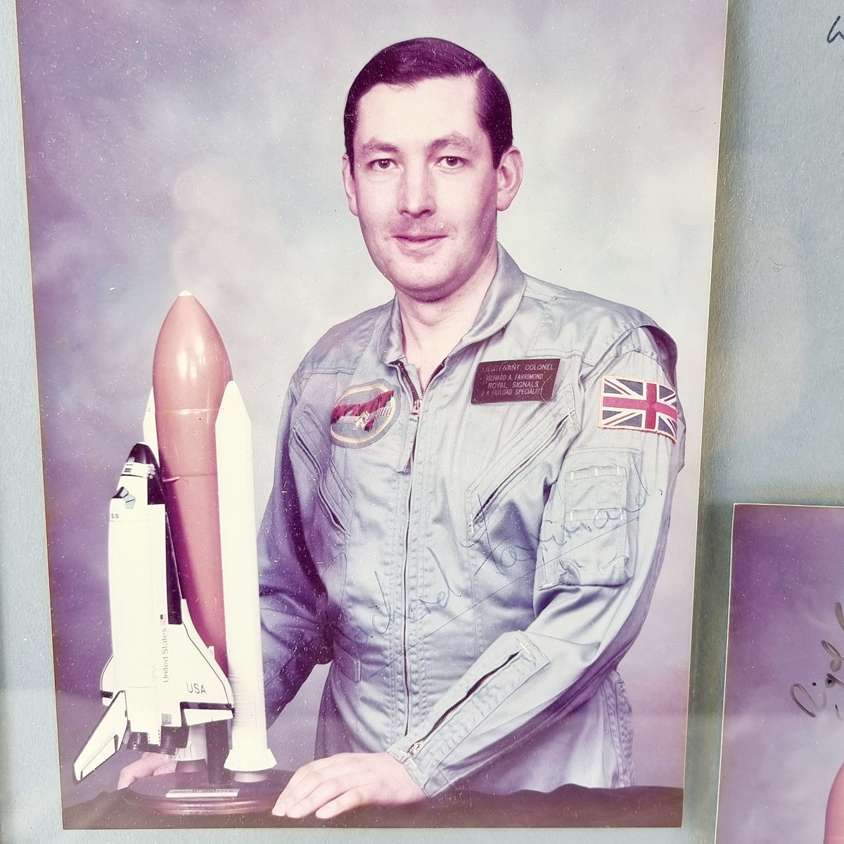 1985 The First Astronauts of Great Britain Photos and Autographs