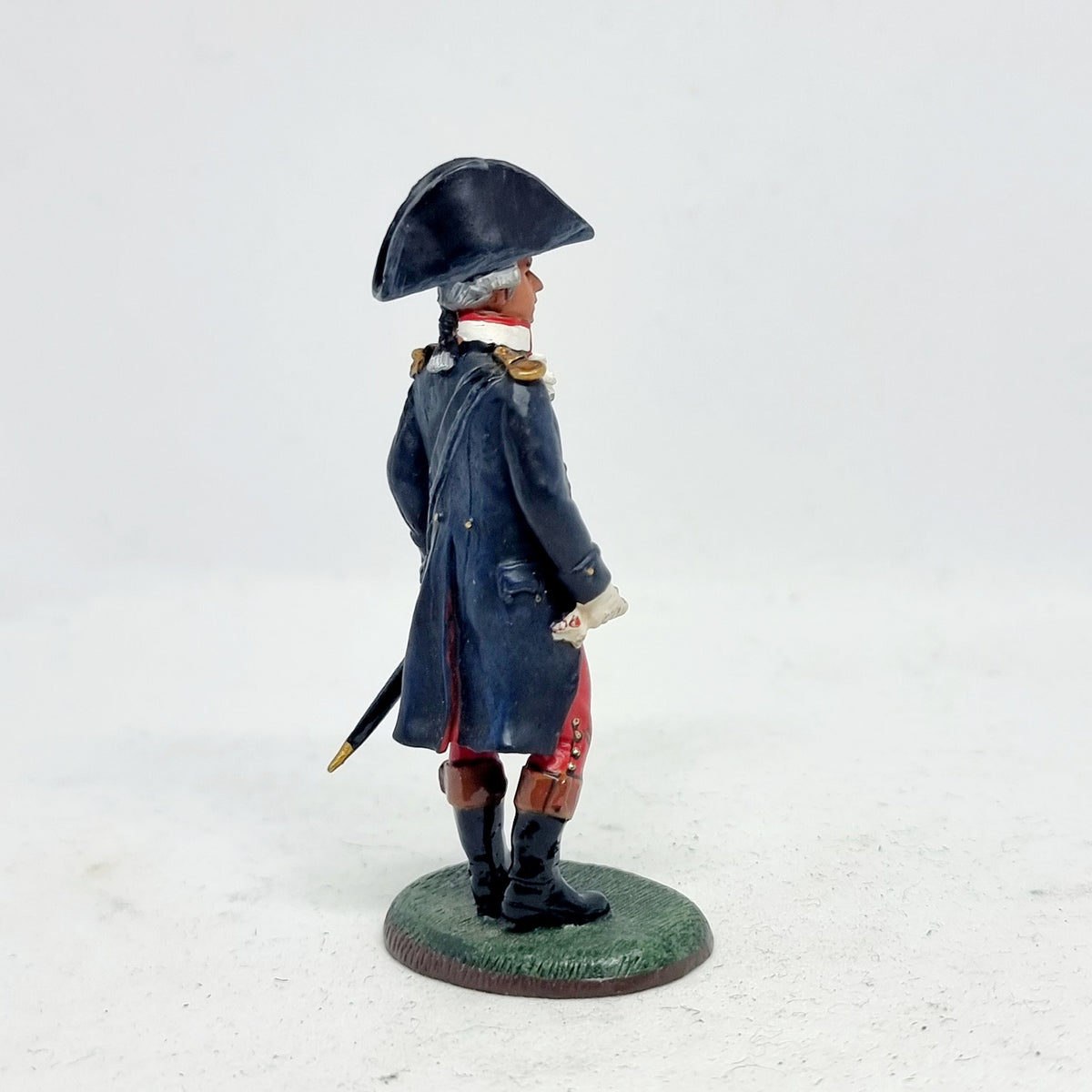 Del Prado Lead Figure French Naval Officer 1790s