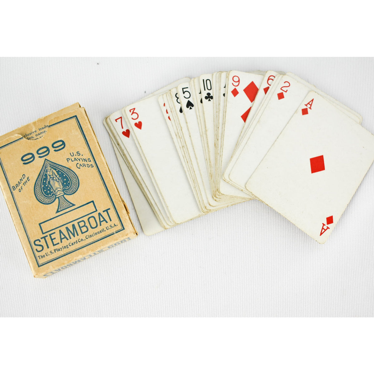 999 Steamboat Playing Cards Complete Attrells