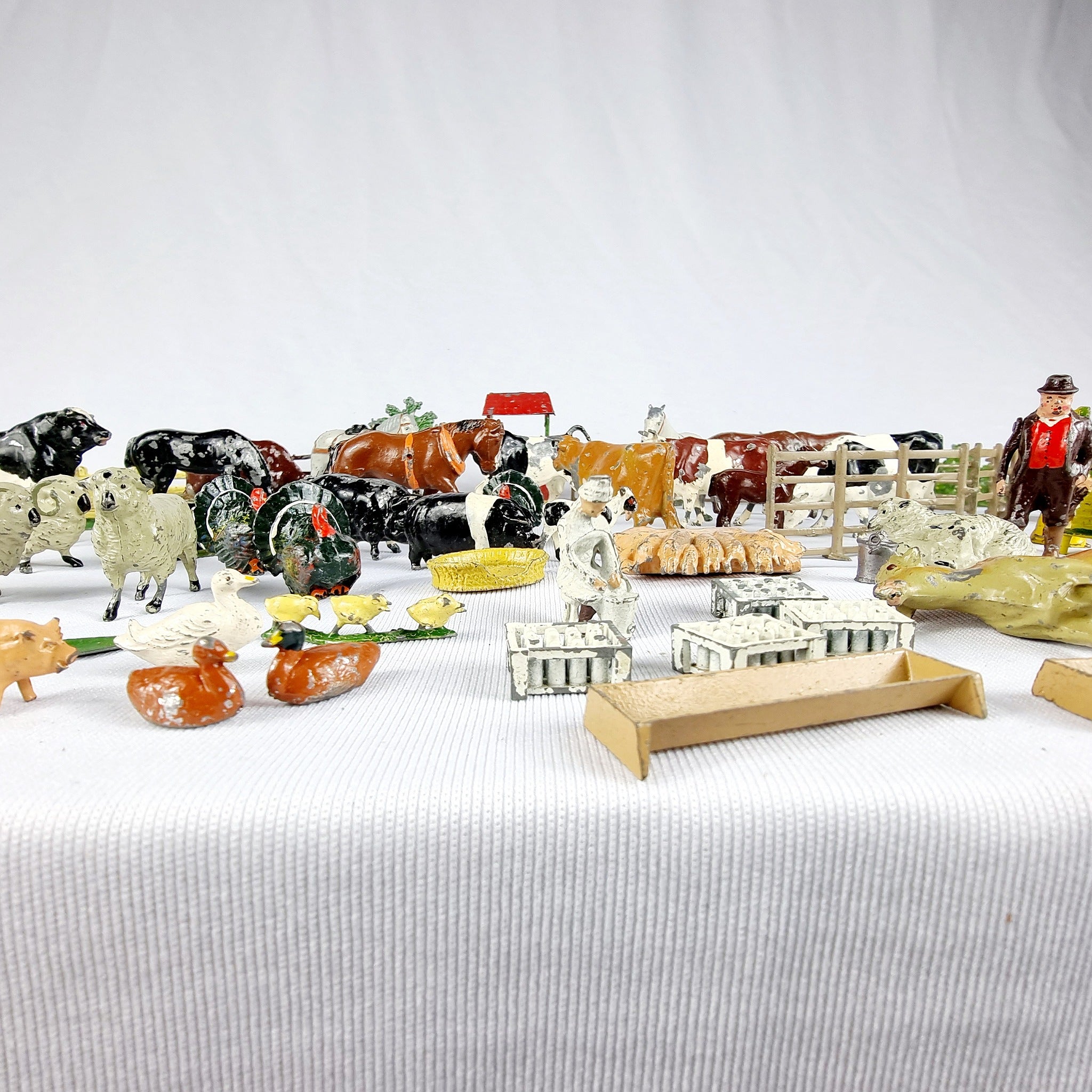 Large Collection of Vintage Lead Figures Britians etc.